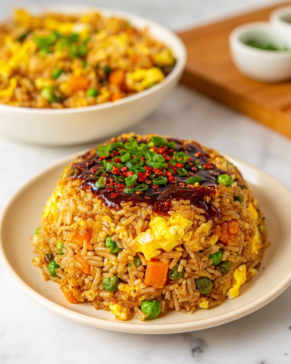 Easy Garlic Fried Rice with Chili Oil – Quick & Flavorful