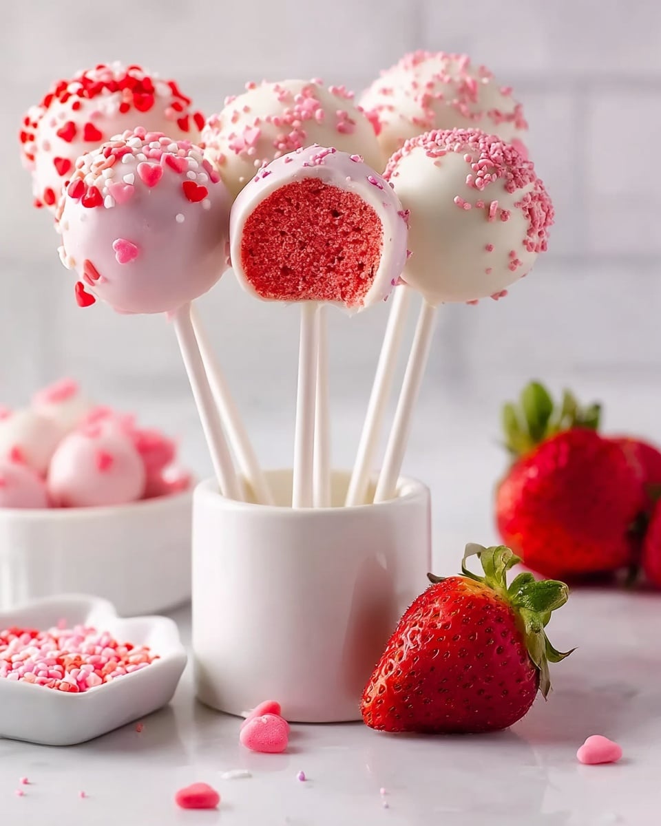 Strawberry Cake Pops - Delicious & Vibrant Treats for Any Occasion